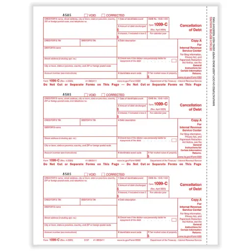 1099 Tax Forms